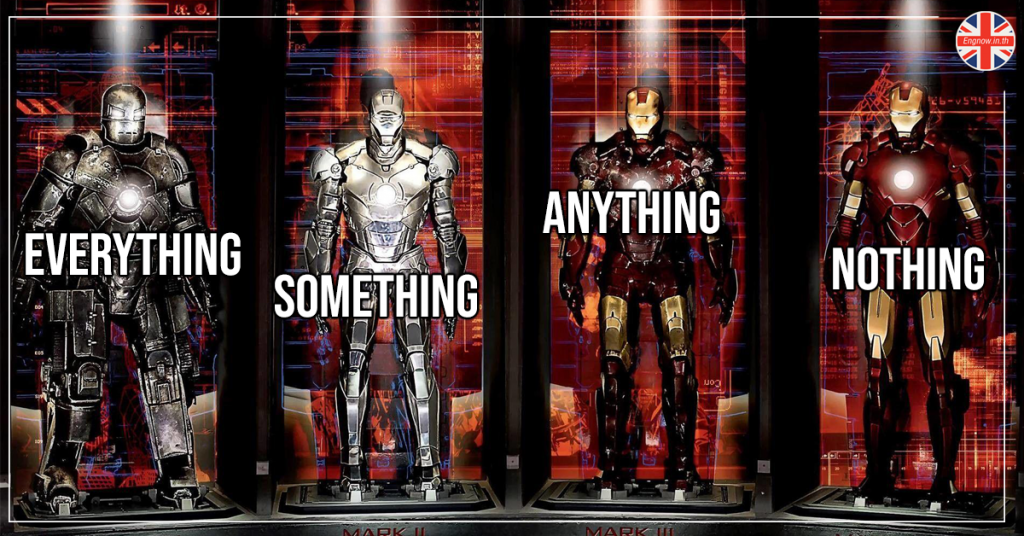 Everything, Something, Anything, Nothing เลือกใช้ต่างกันอย่างไร ...