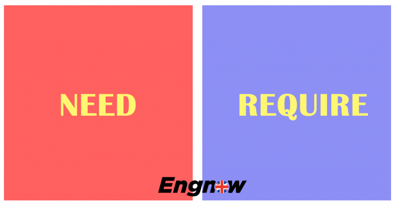 สรุป! Need Vs Require ต้องการเหมือนกันแต่ใช้ต่างกัน | Engnow.in.th ...